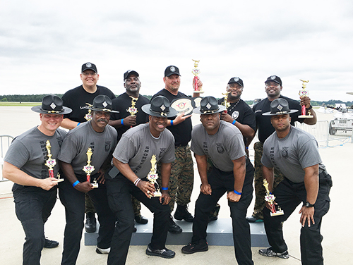 Bertie Officers Win Special Olympics Plane Pull Contest | NC DPS