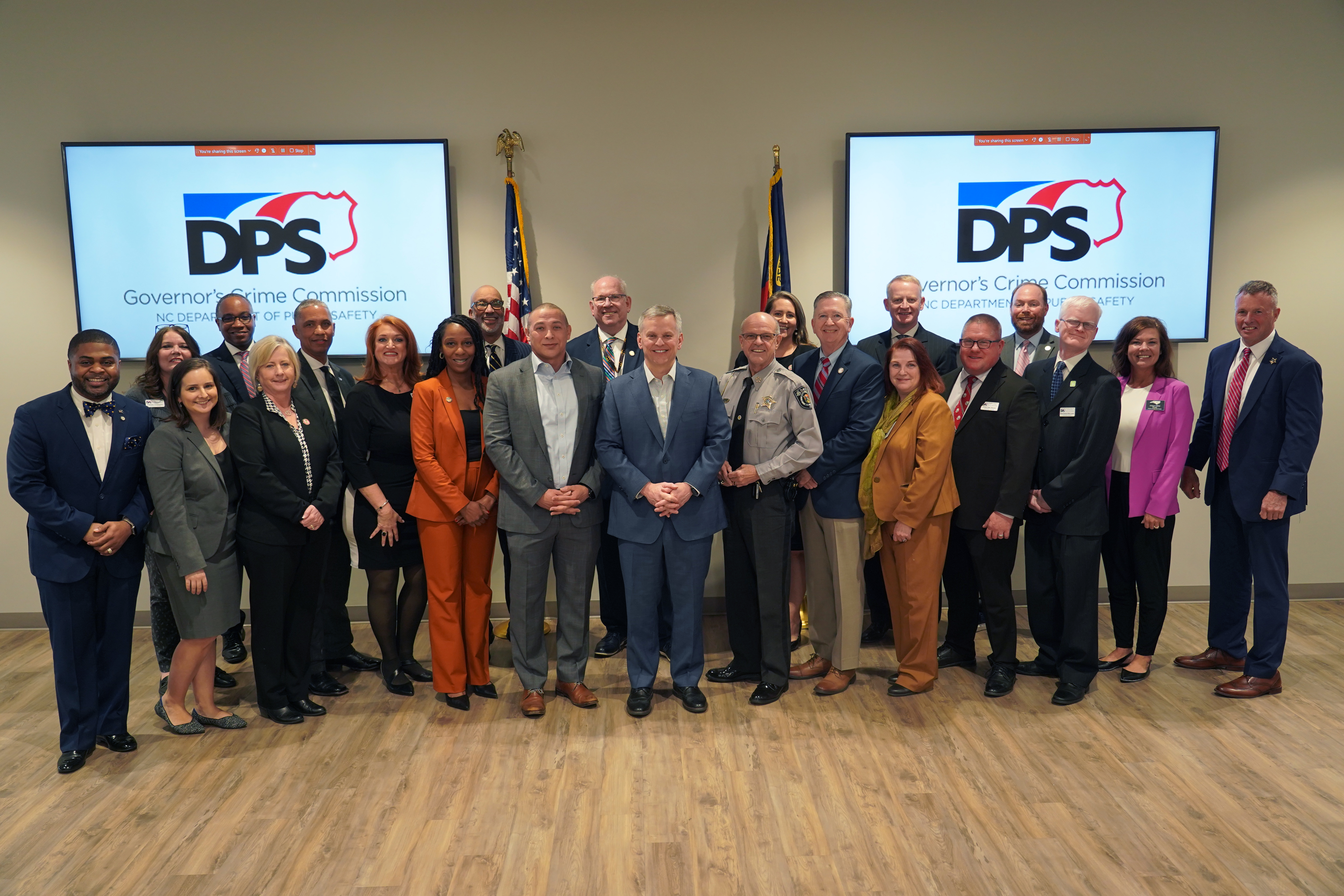 Governor Shares Criminal Justice Priorities with Crime Commission | NC DPS