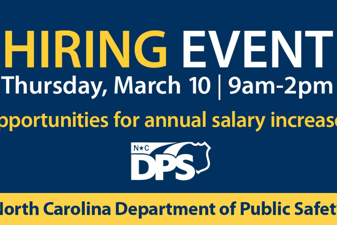 Facility Hiring Event - Western Correctional Center for Women ...