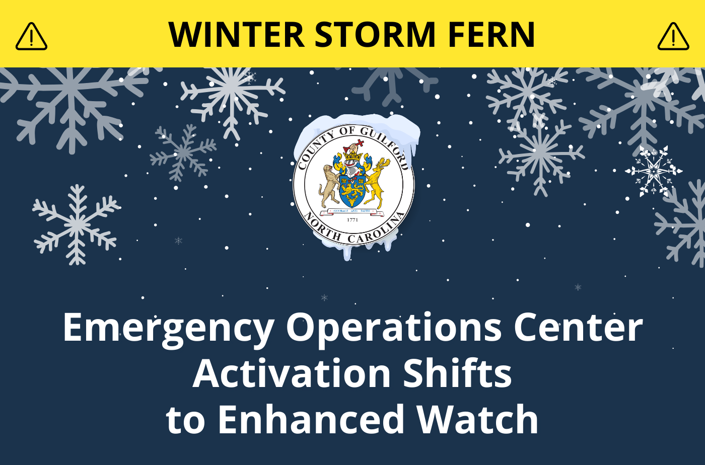 Guilford County Emergency Management Shifts Emergency Operations Center ...