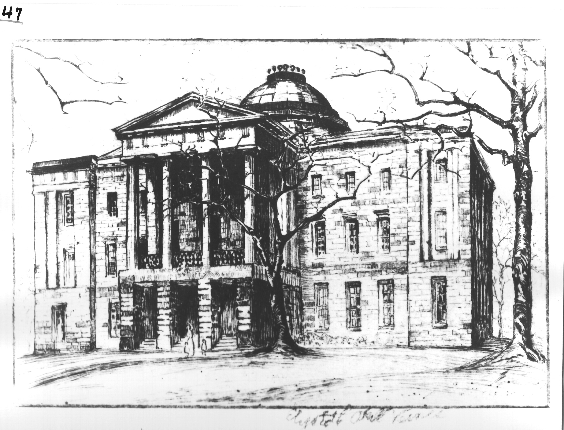 Construction of the Capitol | NC Historic Sites