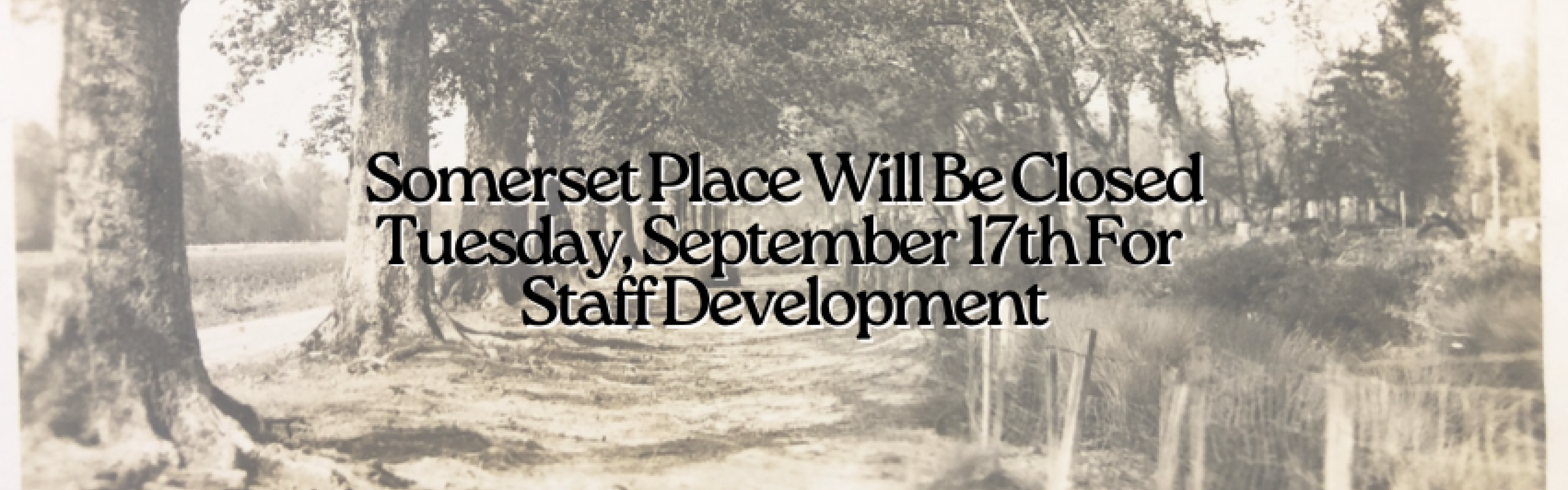 Somerset Place | NC Historic Sites