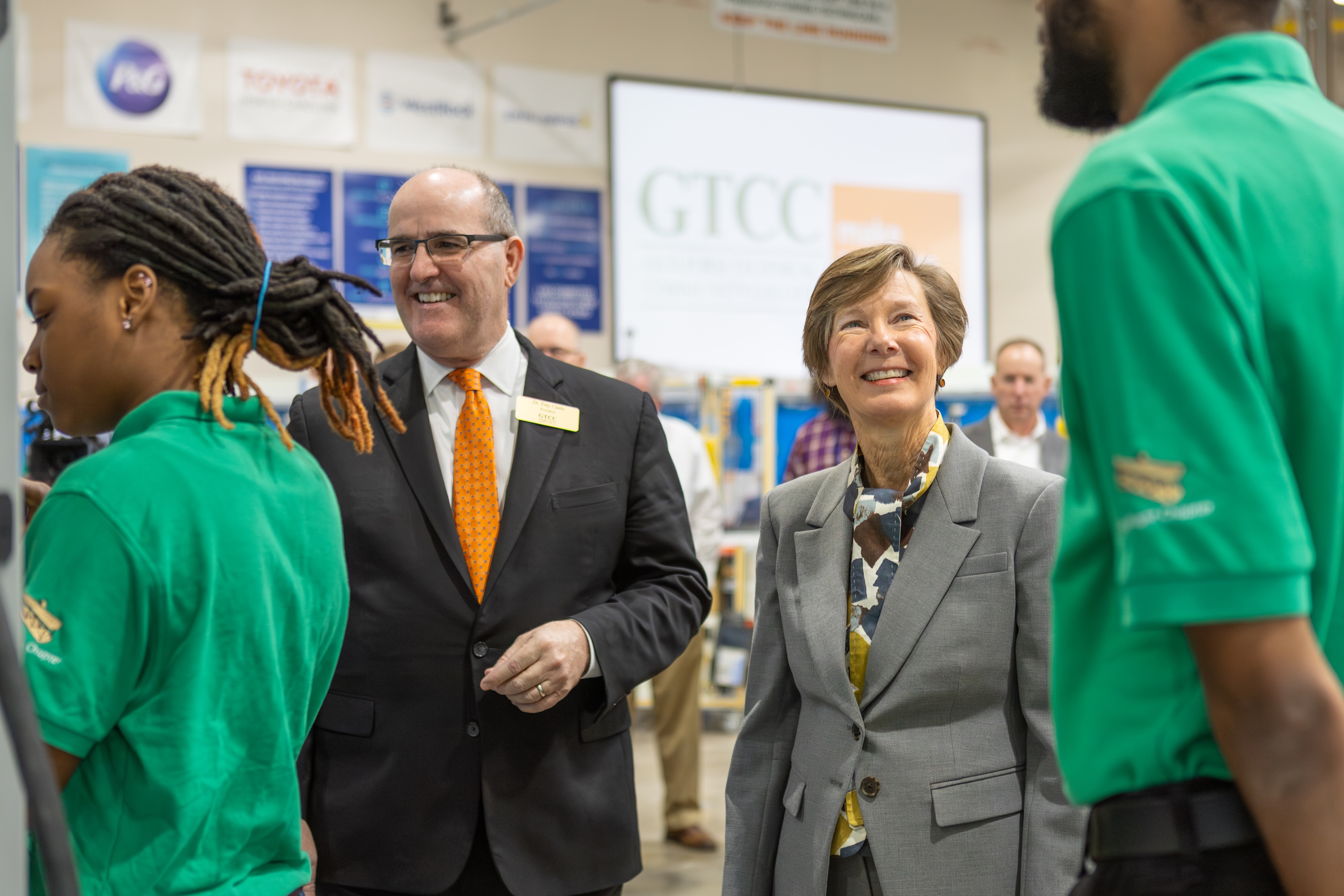 Lieutenant Governor Hunt Tours Guilford Technical Community College as ...