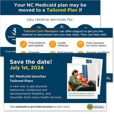 Toolkit: Transition to Tailored Plans | NC Medicaid