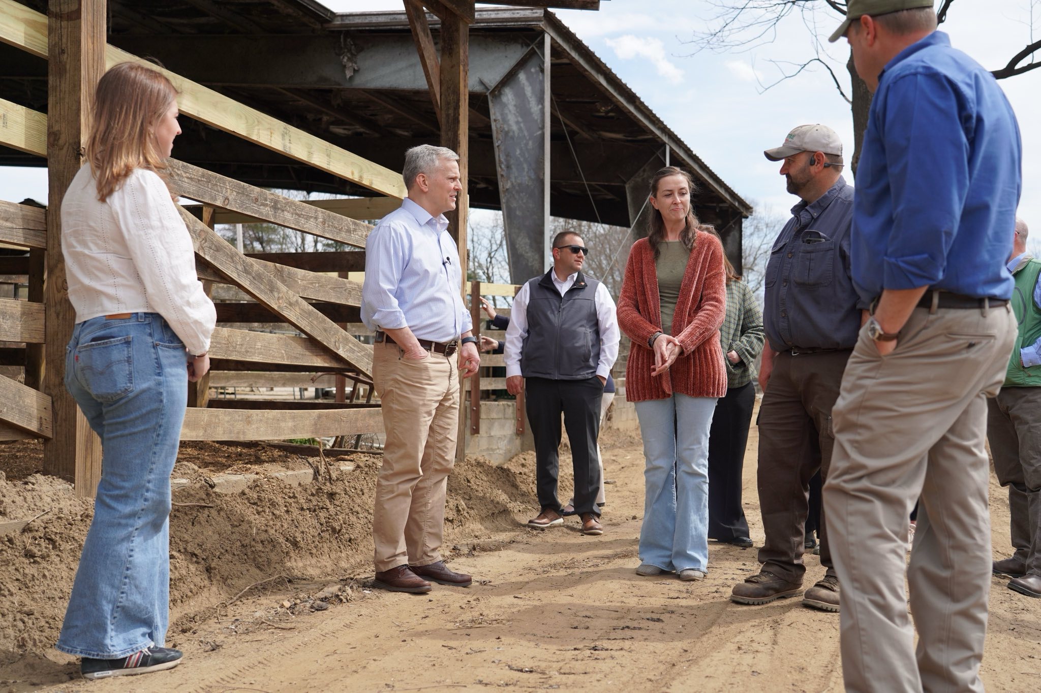 Governor Stein Visits Haywood County Farm, Urges General Assembly to ...