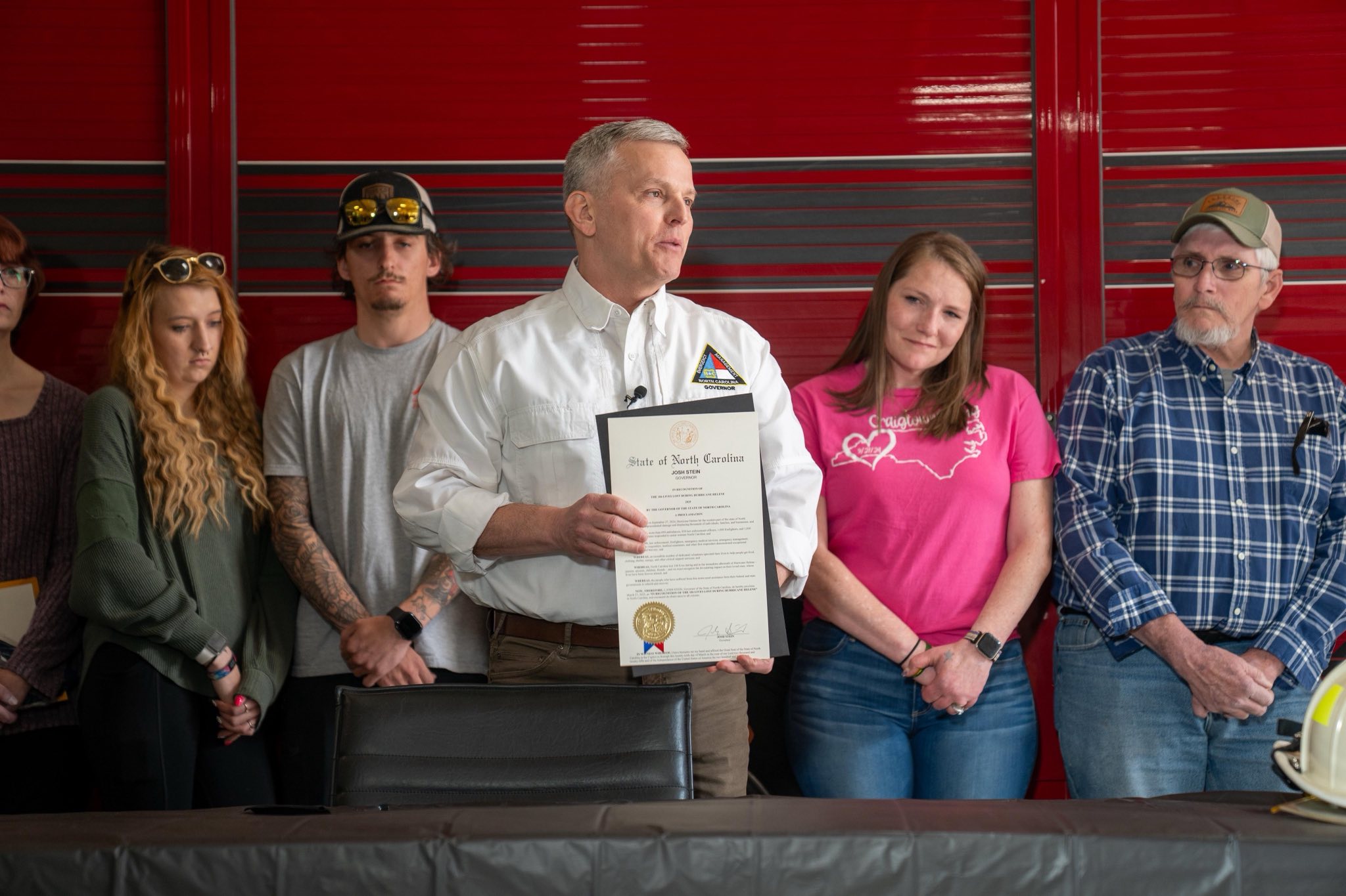 Six Months After Hurricane Helene, Governor Stein Honors Lives Lost ...