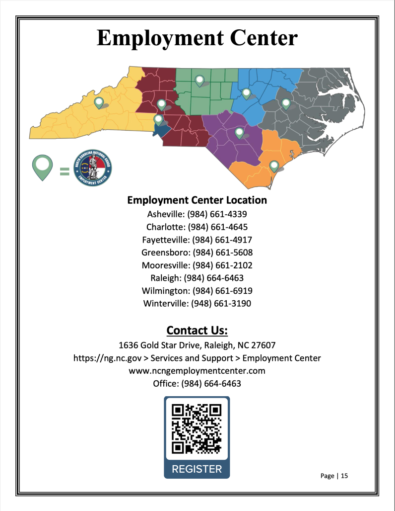 North Carolina National Guard Soldier Support Services Rucksack | NCNG