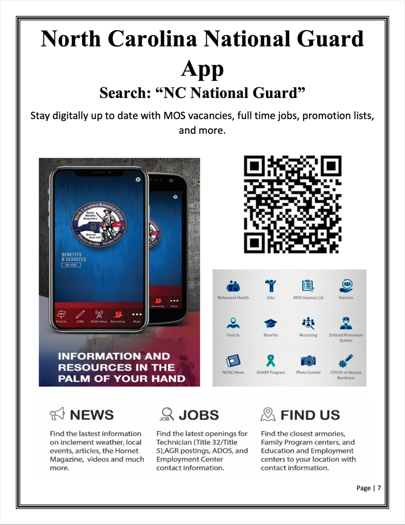 North Carolina National Guard Soldier Support Services Rucksack | NCNG