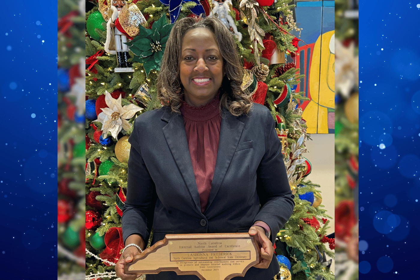 Award of Excellence Presented to NC A&T Internal Auditor | NC OSBM